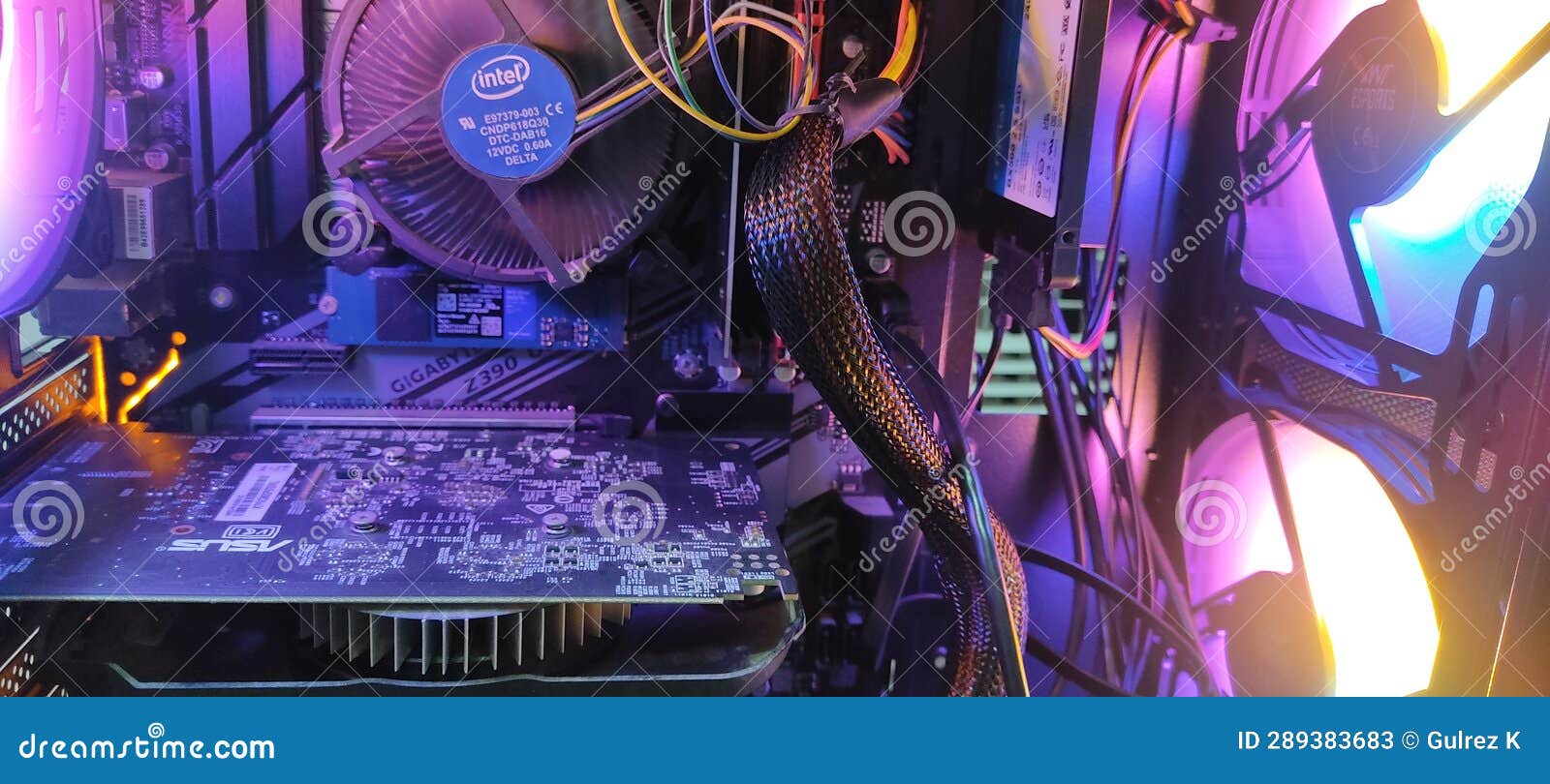 Tech PCB Design Board, Computer Hardware Motherboard Stock Image ...