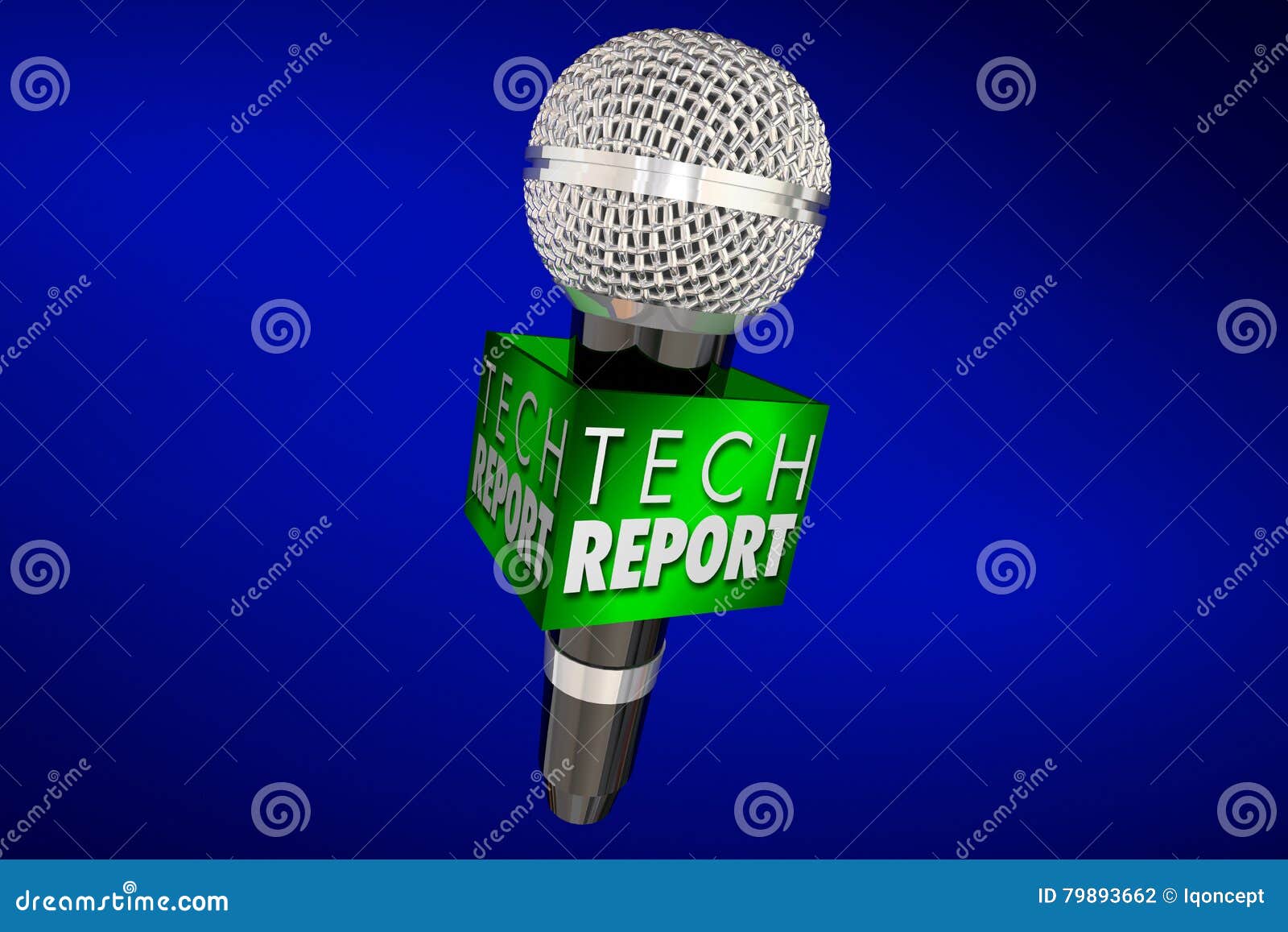Tech Report New Innovation Product Update Technology Microphone Stock ...