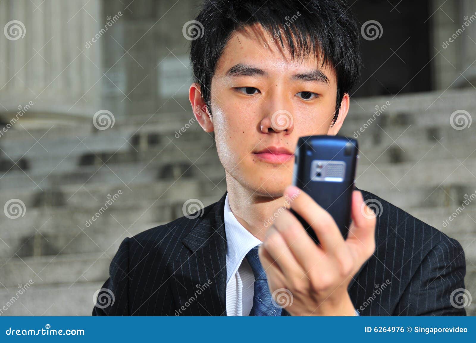 Tech Savvy Asian Executive 11 Stock Photo - Image of information, suit ...