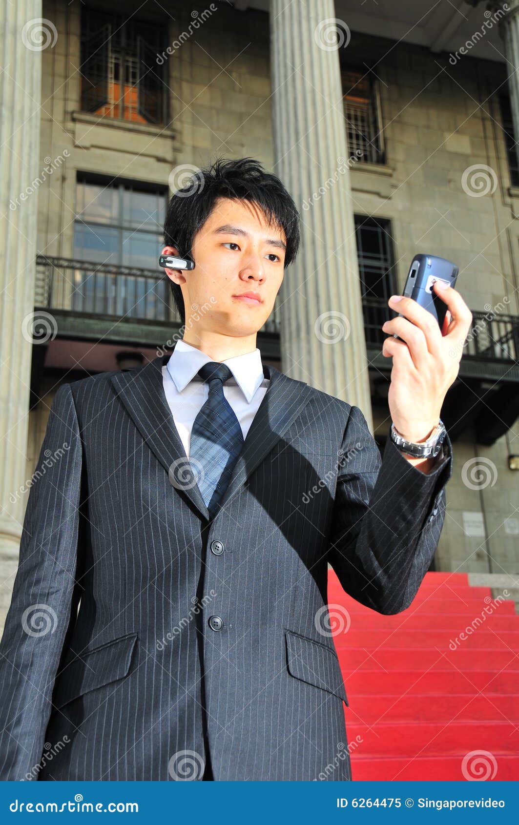 Tech Savvy Asian Executive 3 Stock Image - Image of steps, personal ...