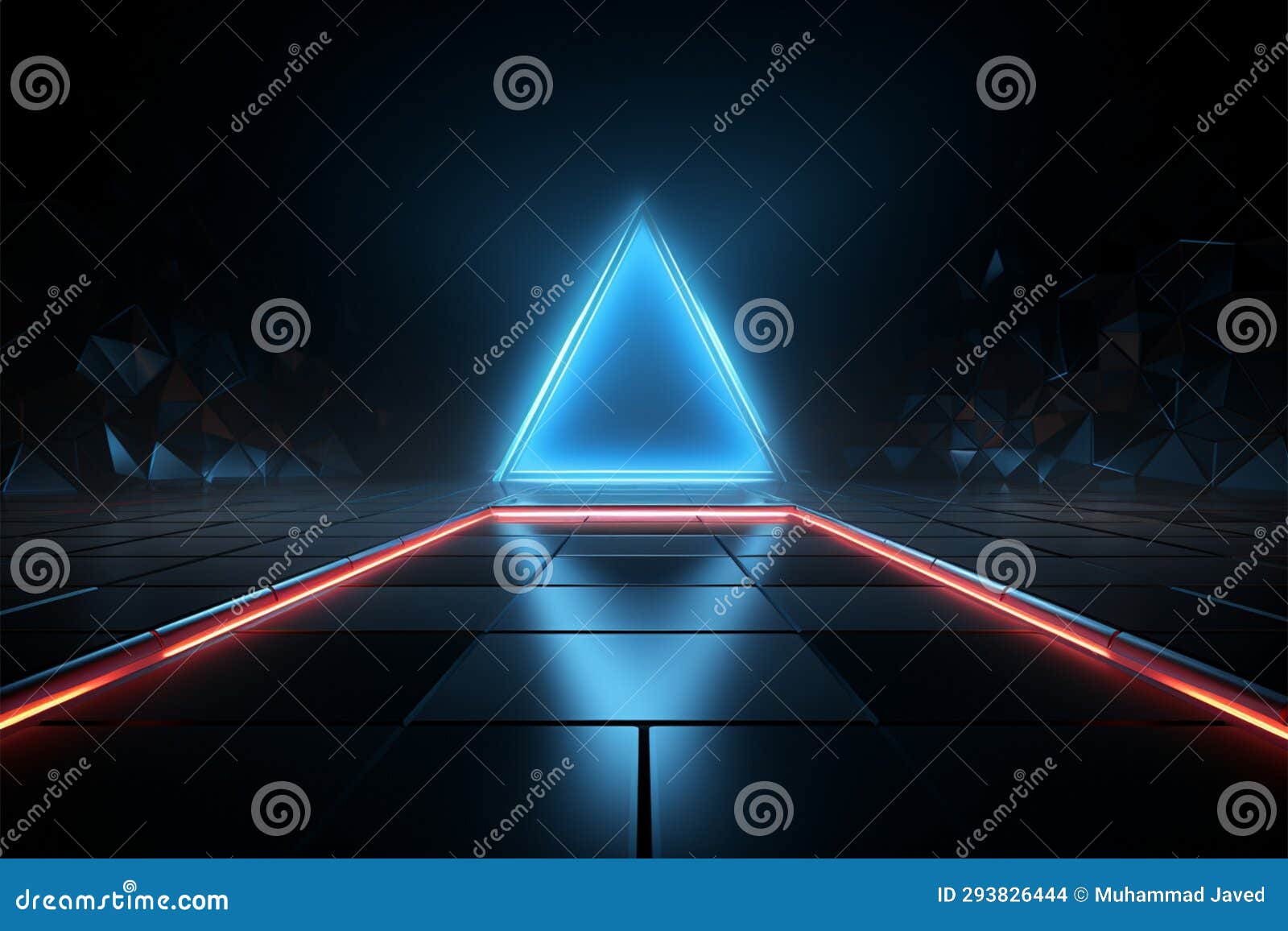 Tech Savvy Vista Laser Horizon Forms the Backdrop for Modern Abstracts ...