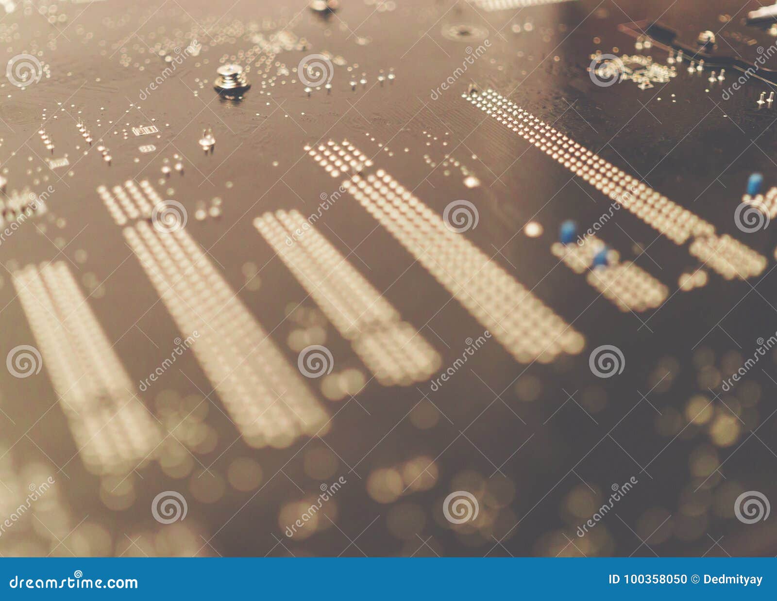 Tech Science Background. Circuit Board. Electronic Computer Hardware ...