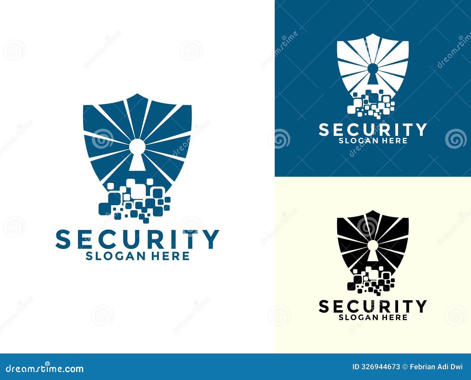 Tech Secure and Protection Logo Vector Template, Tech Cyber Security ...