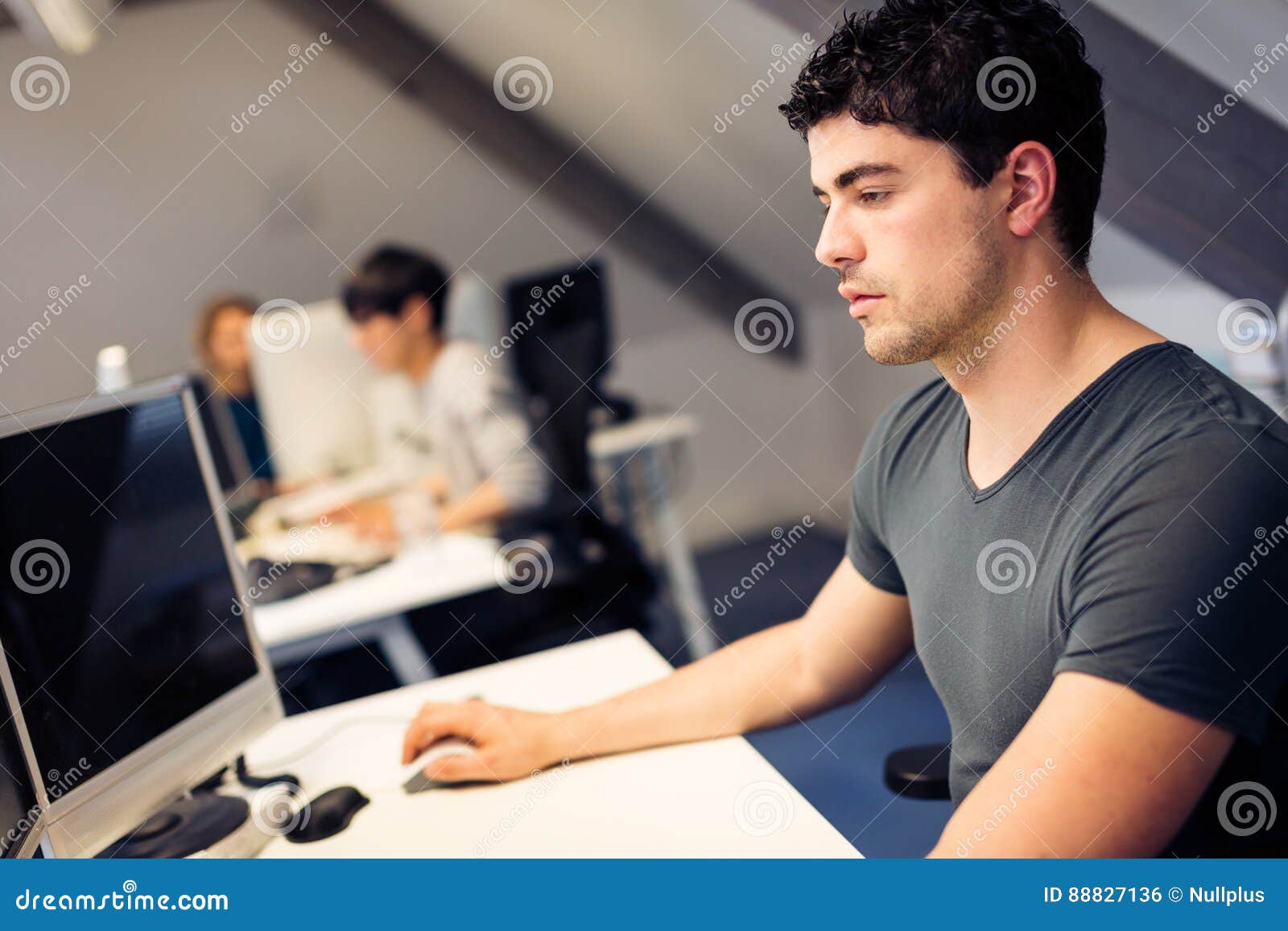 Tech Start-up Founders Working Stock Photo - Image of engineer ...