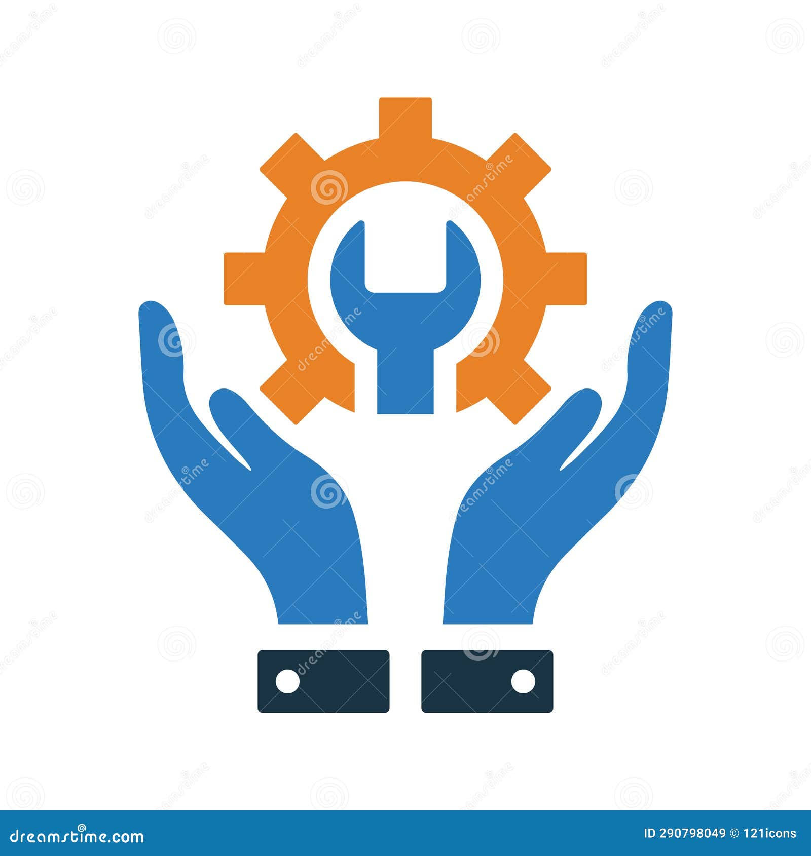 Tech Support icon stock vector. Illustration of tech - 290798049