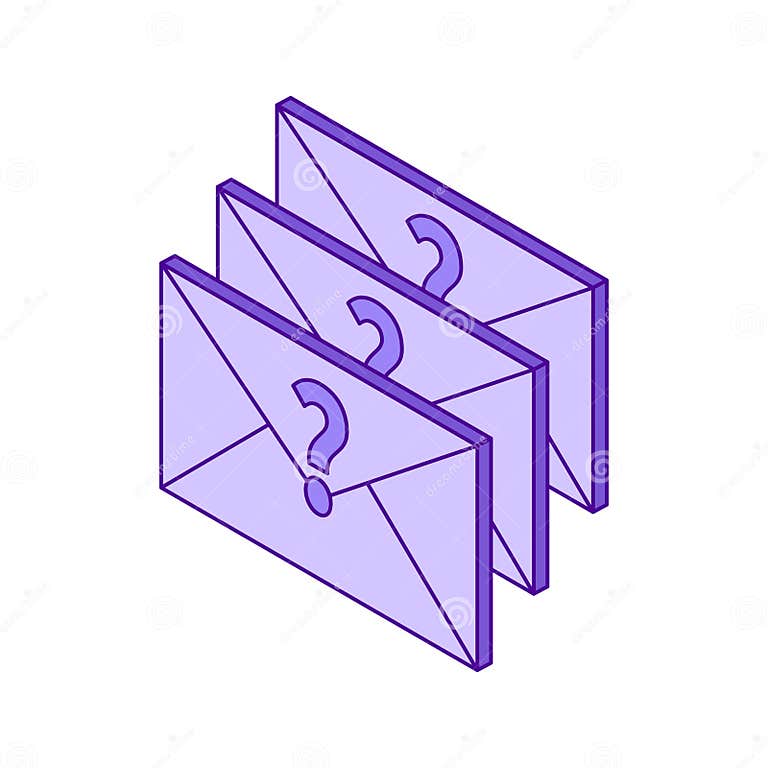 Tech Support Questions Composition Stock Vector - Illustration of ...