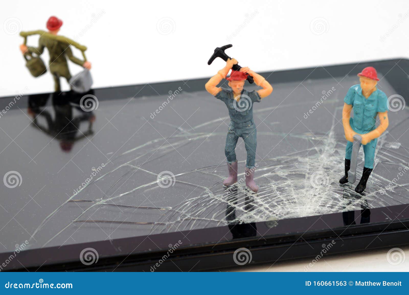 Tech Support Team stock image. Image of electronic, gadget - 160661563