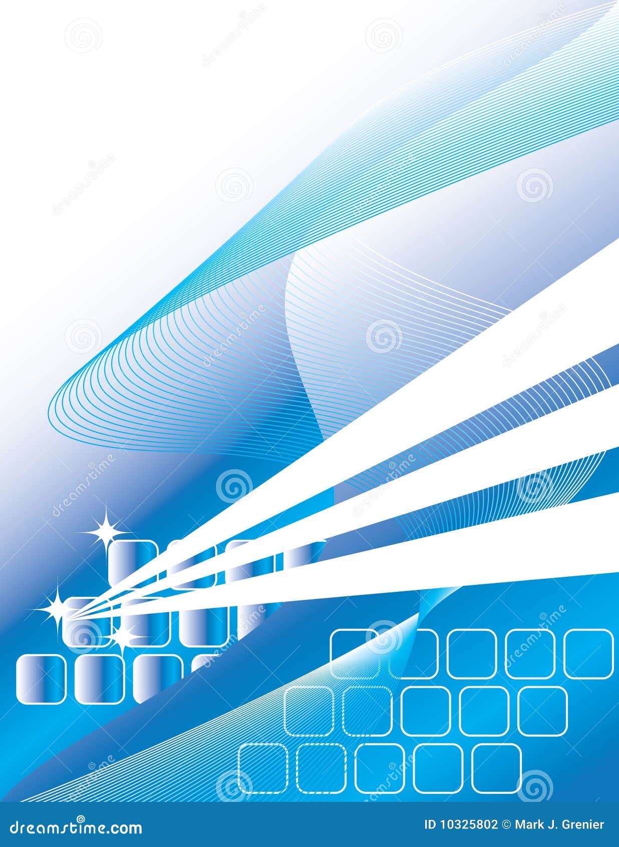 Tech Swirl stock vector. Illustration of flourish, lines - 10325802