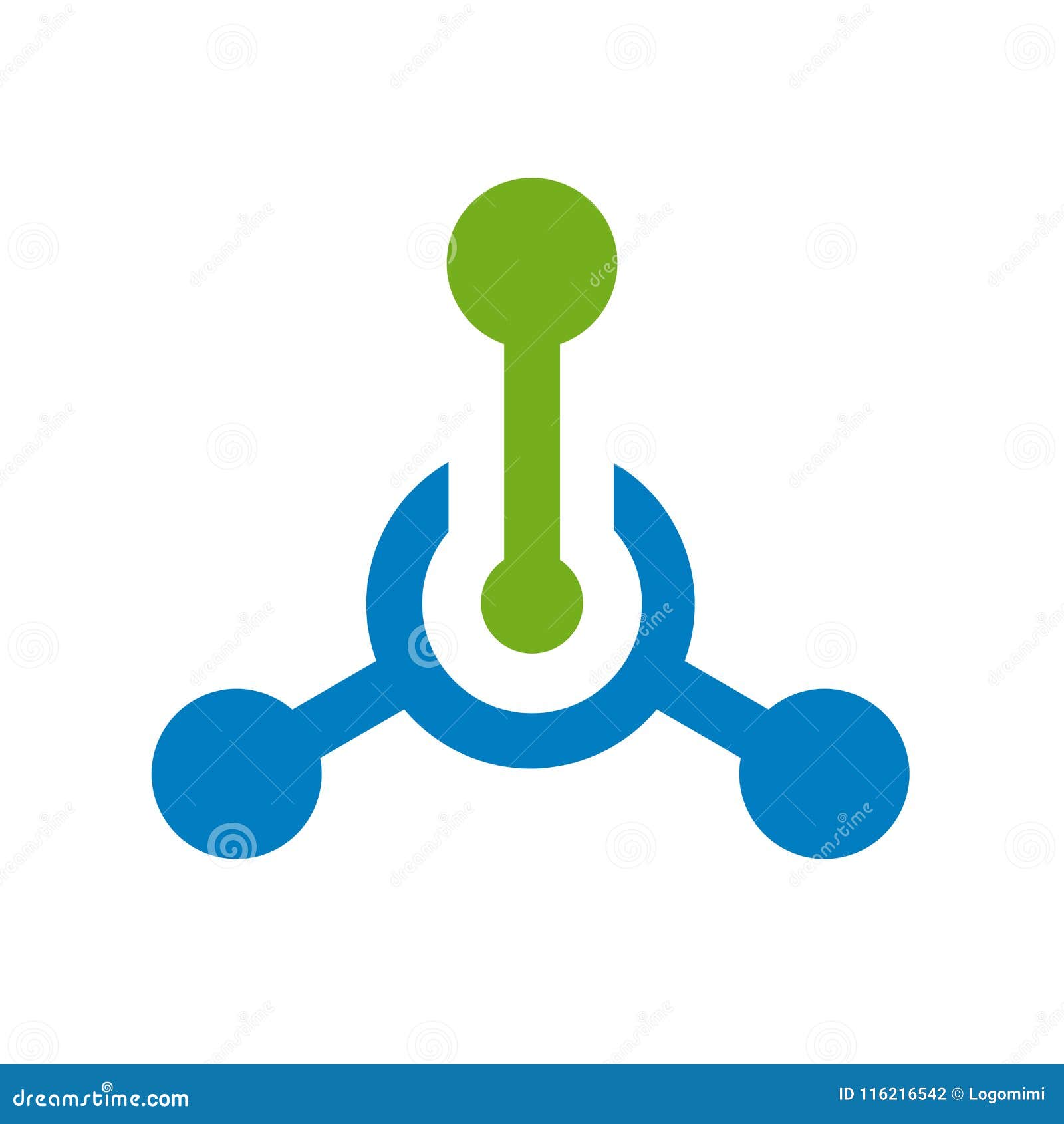 Tech or Technology Logo, Hub Connection Icon, Vector Illustration Stock ...
