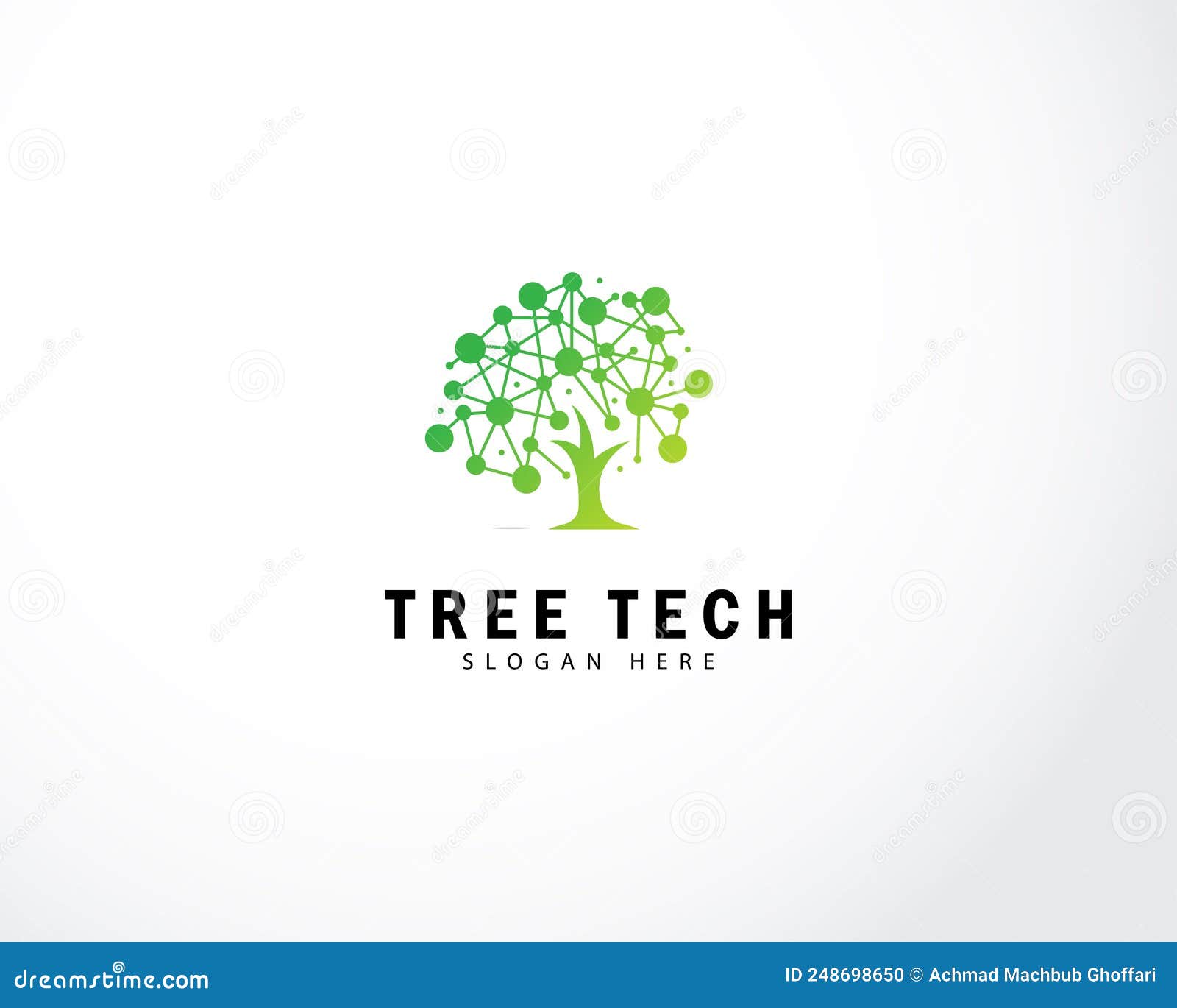 Tech Tree Electrical Circuit Digital Logo Vector Icon Stock ...
