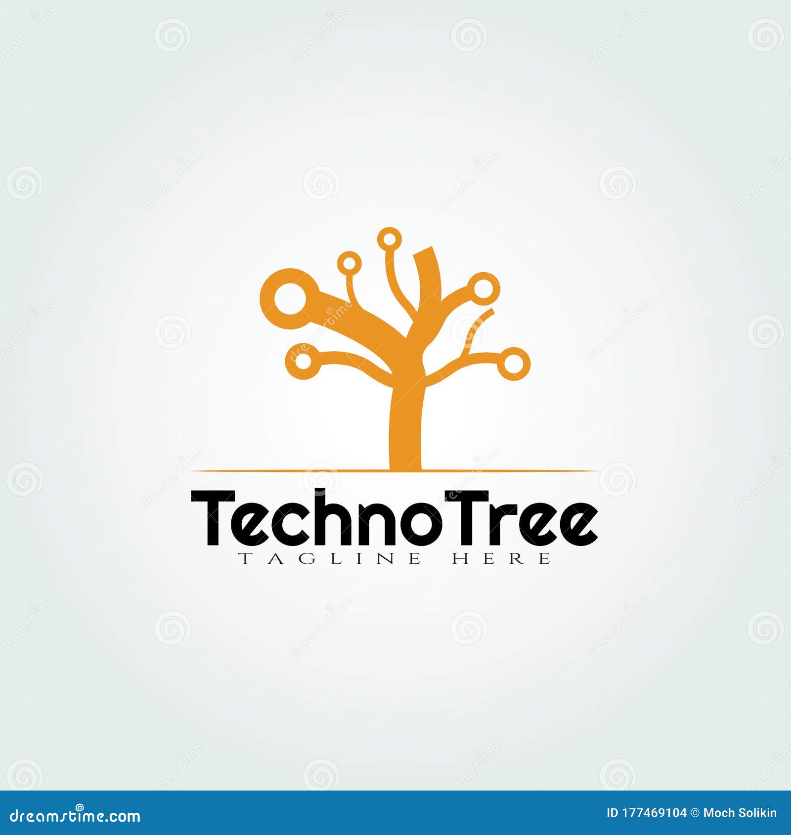 Tech Tree Vector Logo Design,technology Icon Stock Vector ...
