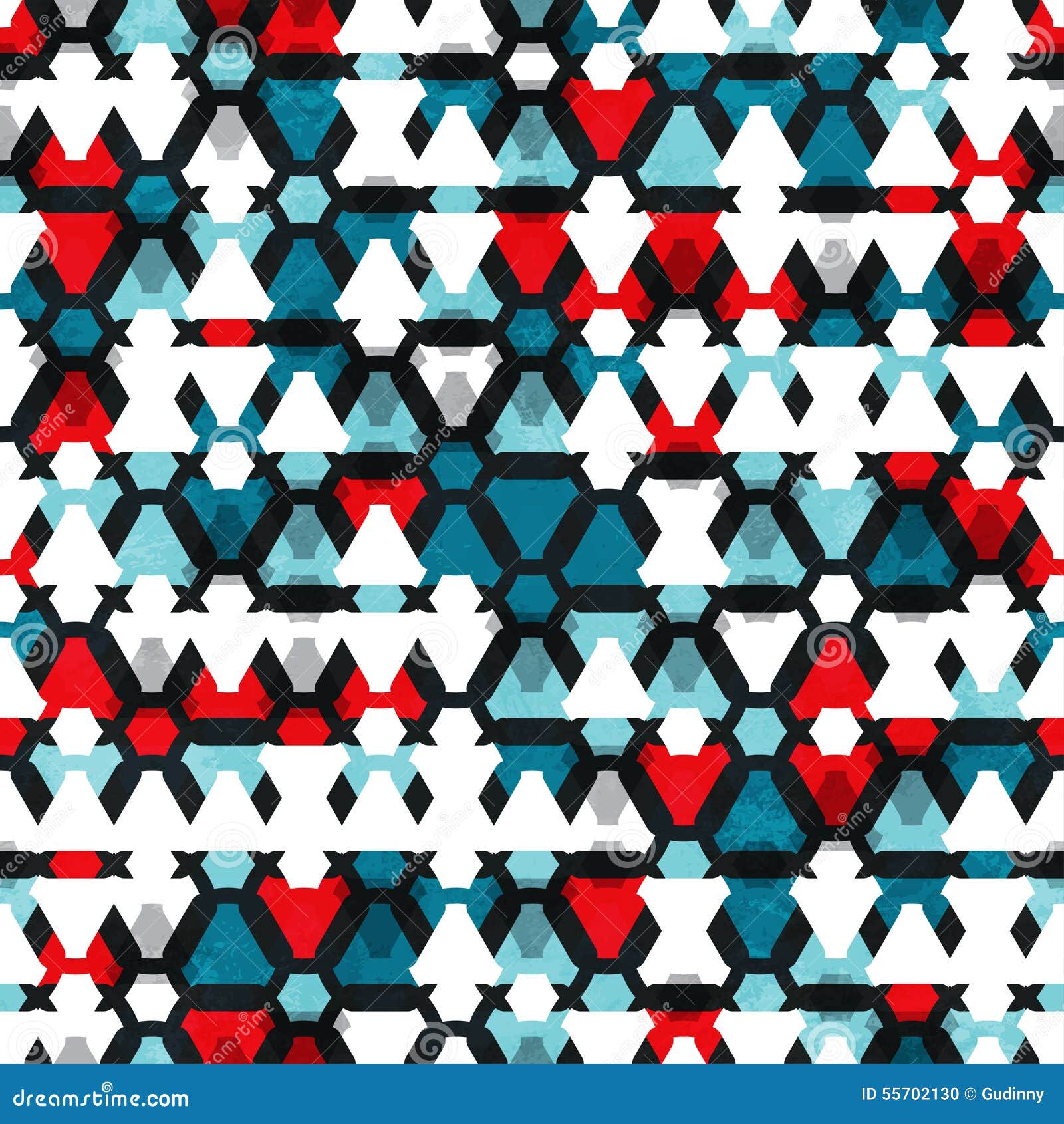 Tech Triangle Seamless Pattern Stock Vector - Illustration of concept ...