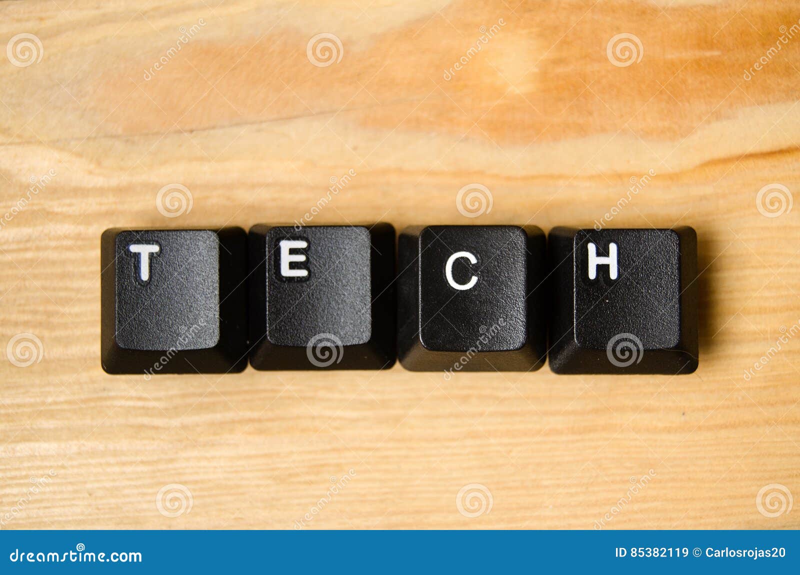 Tech word stock image. Image of text, letters, concept - 85382119