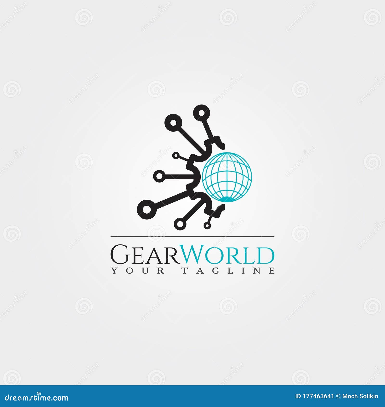 Tech World Logo Template,technology Vector Design for Business ...