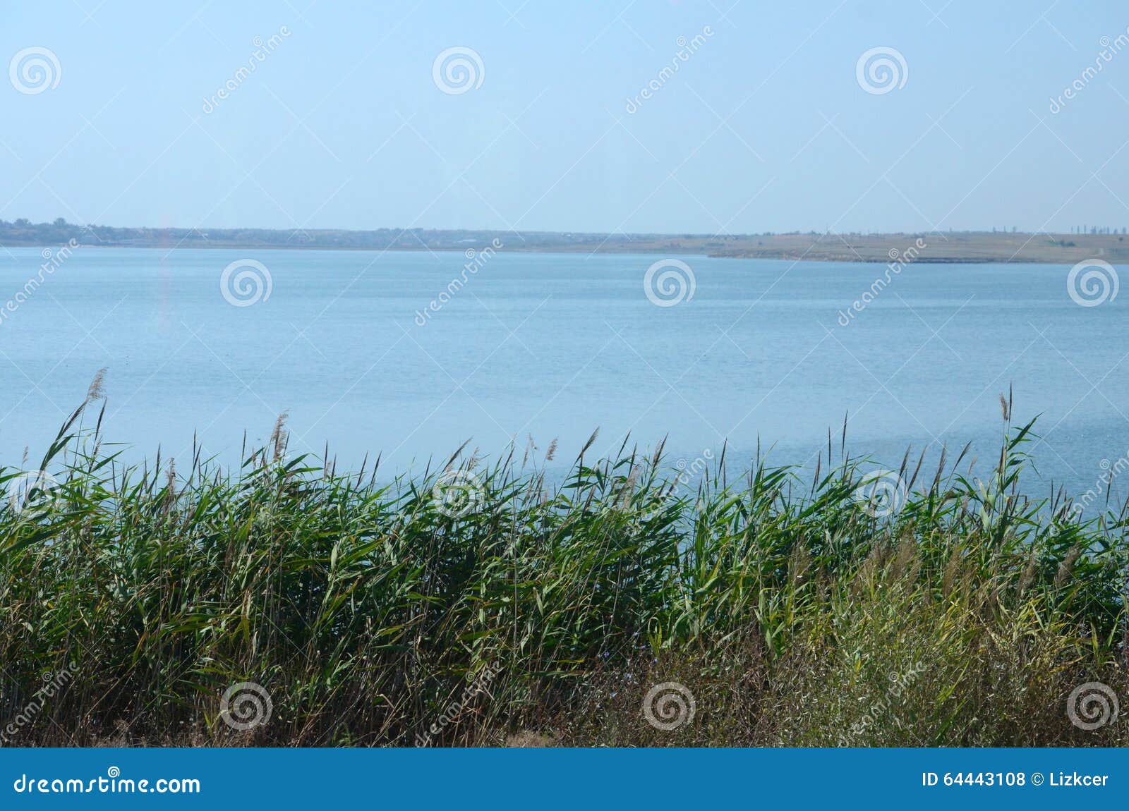 Techirghiol lake stock photo. Image of background, blue - 64443108
