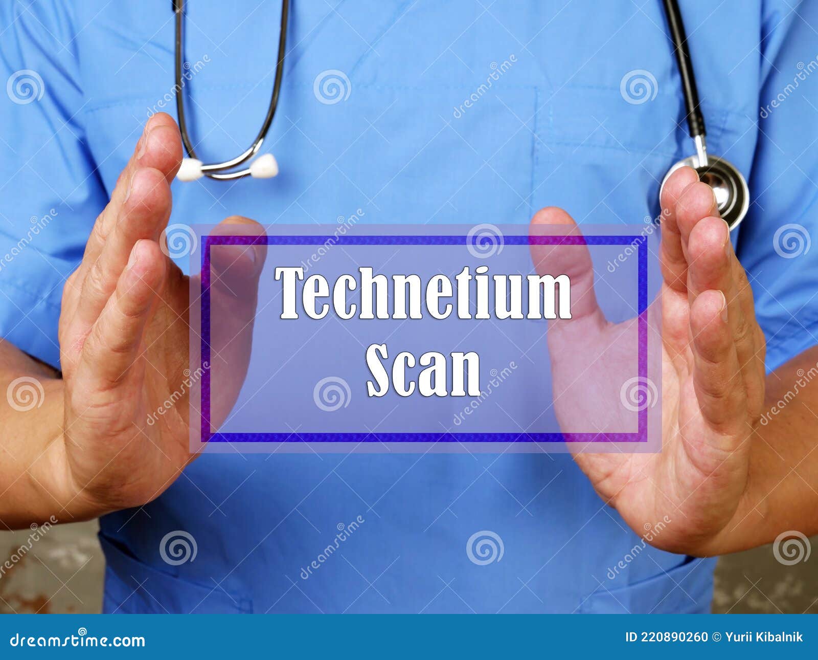 Technetium Scan Inscription on the Page Stock Photo - Image of fever ...
