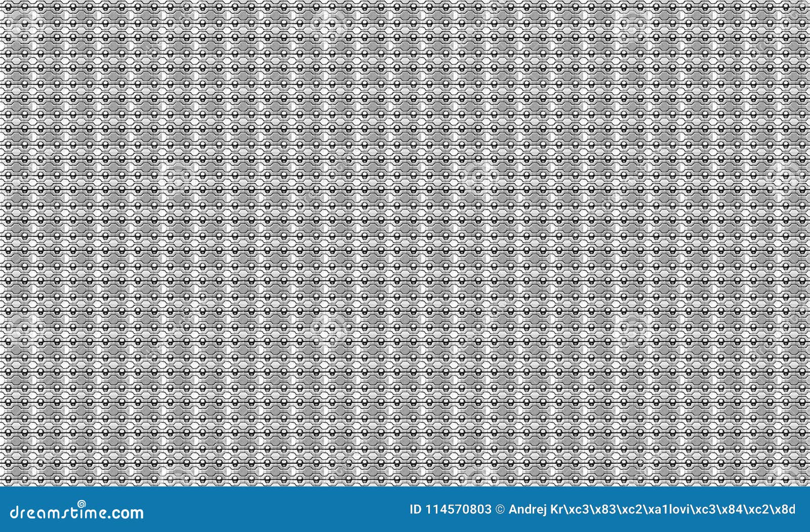 Technic Grey Chains Pattern. Stock Image - Image of chains, fecula ...