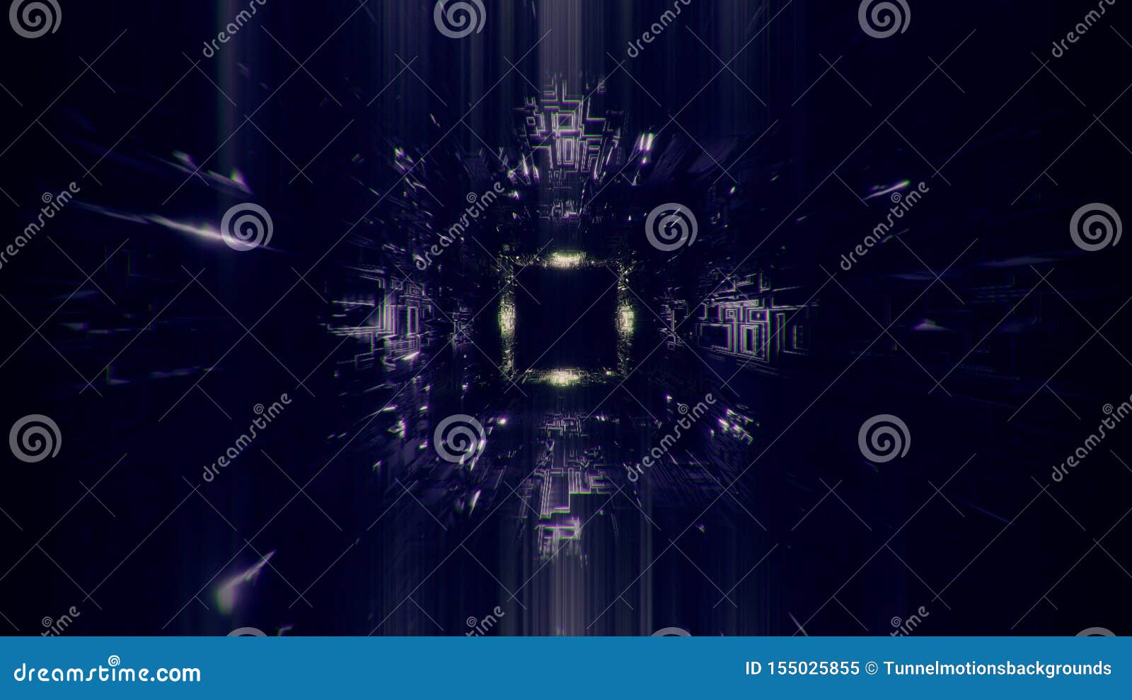 Technic Technology Space Tunnel Background Wallpaper 3d Rendering 3d ...
