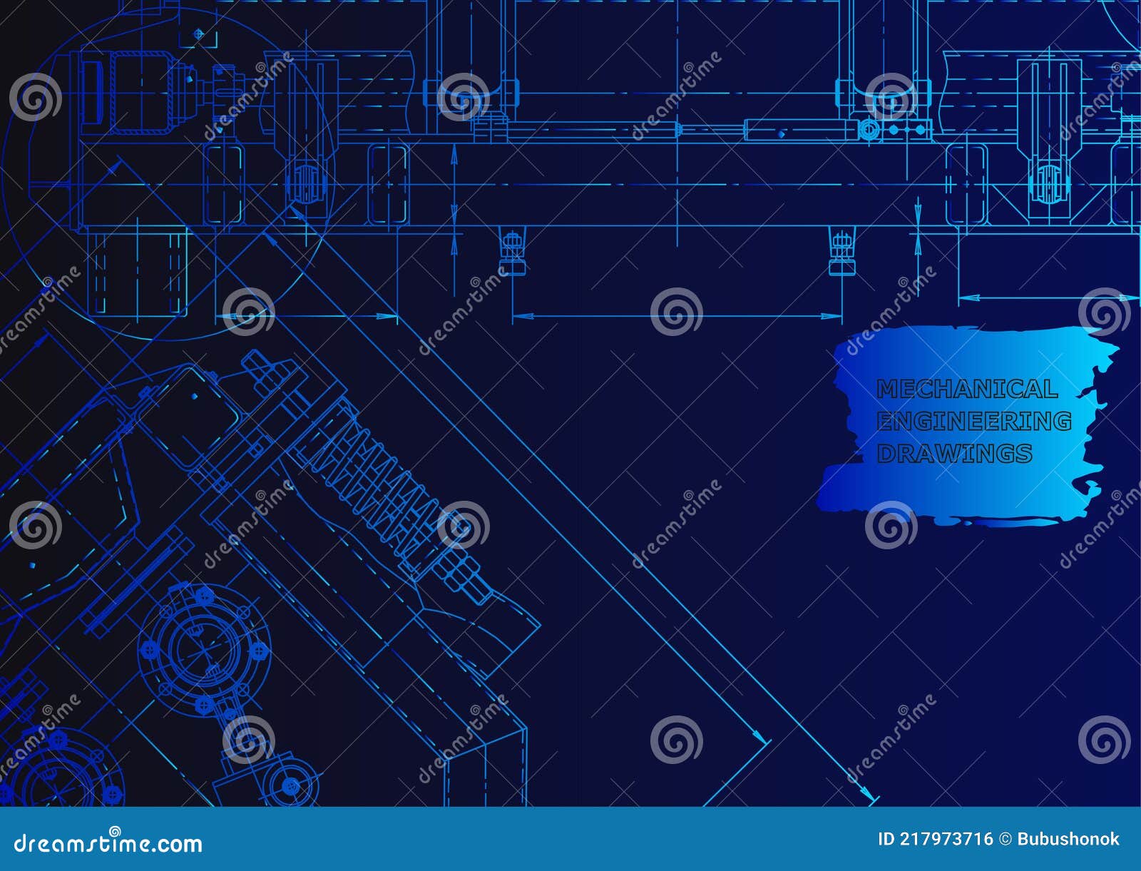 Mechanical Instrument Making. Technical Abstract Background Stock ...