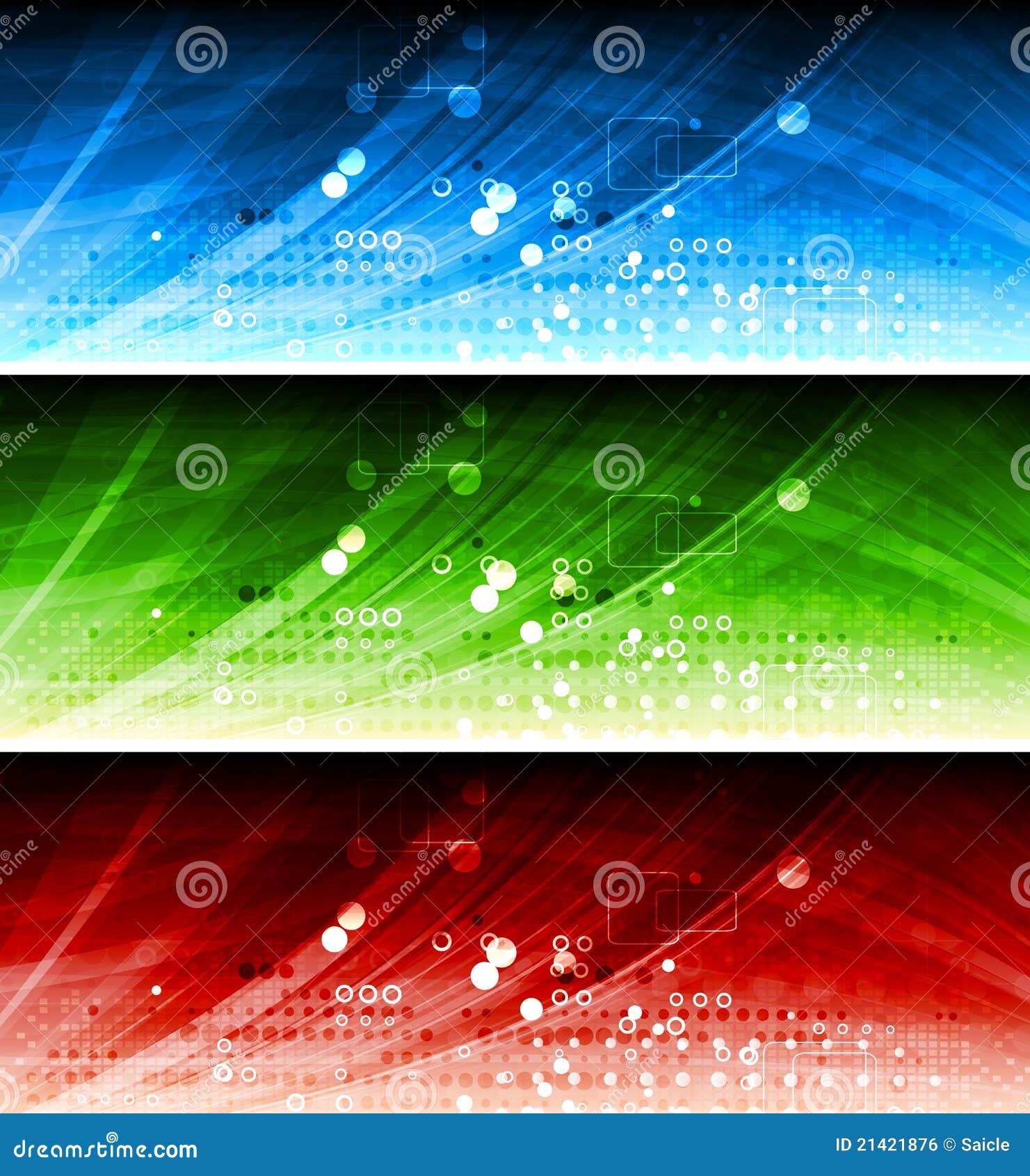 Technical abstract banners stock vector. Illustration of background ...