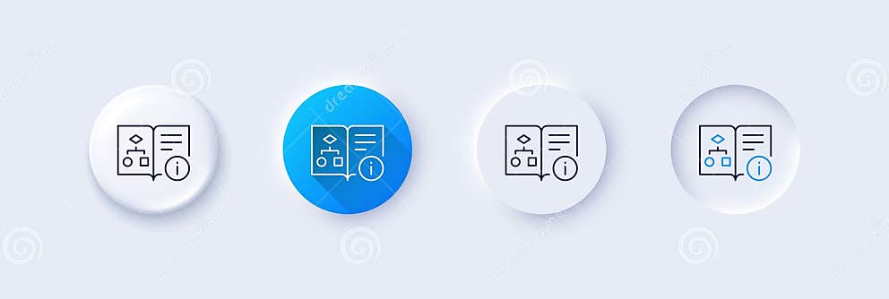 Technical Algorithm Line Icon Project Documentation Sign Line Icons Vector Stock Vector 0471