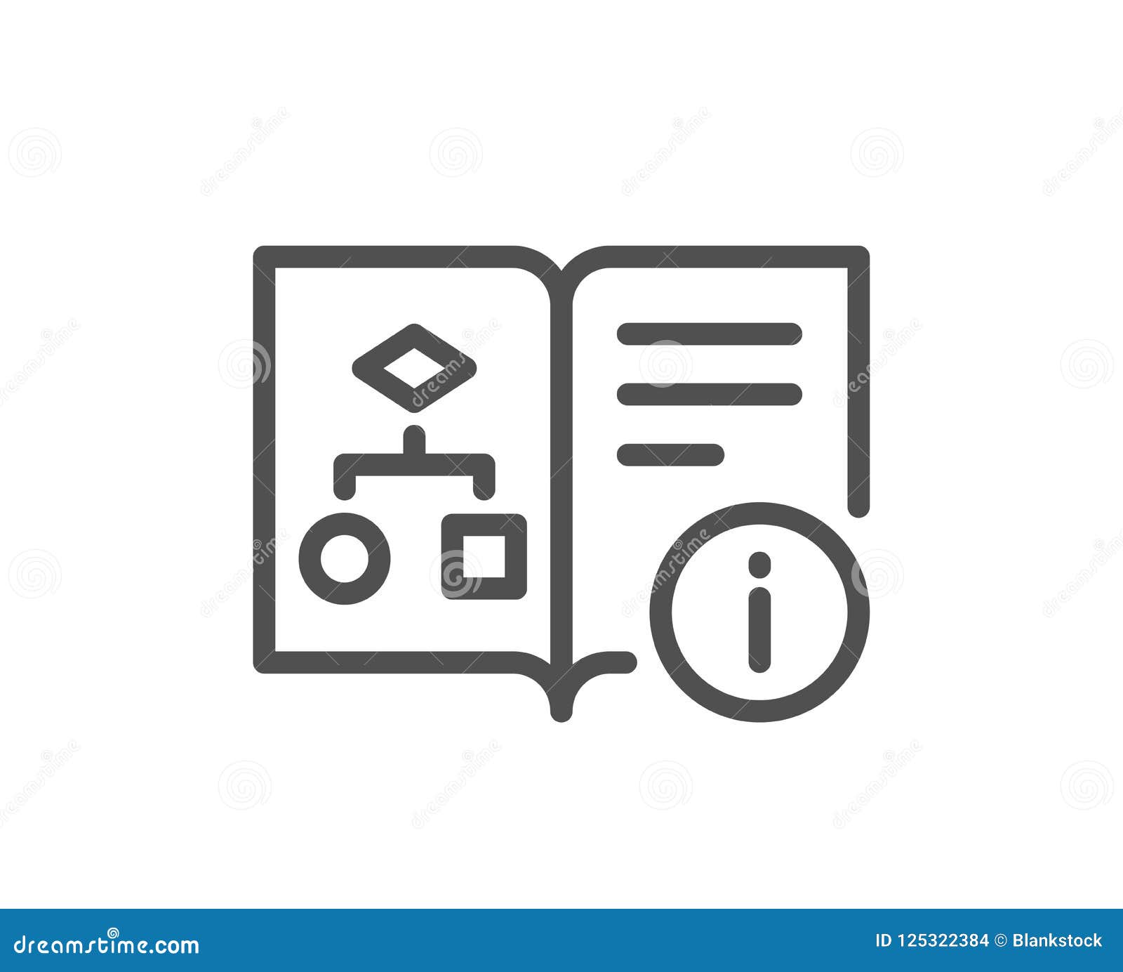 Technical Algorithm Line Icon. Project Documentation Sign Stock Vector ... Technical Algorithm Line Icon. Project Documentation Sign Stock Vector ...