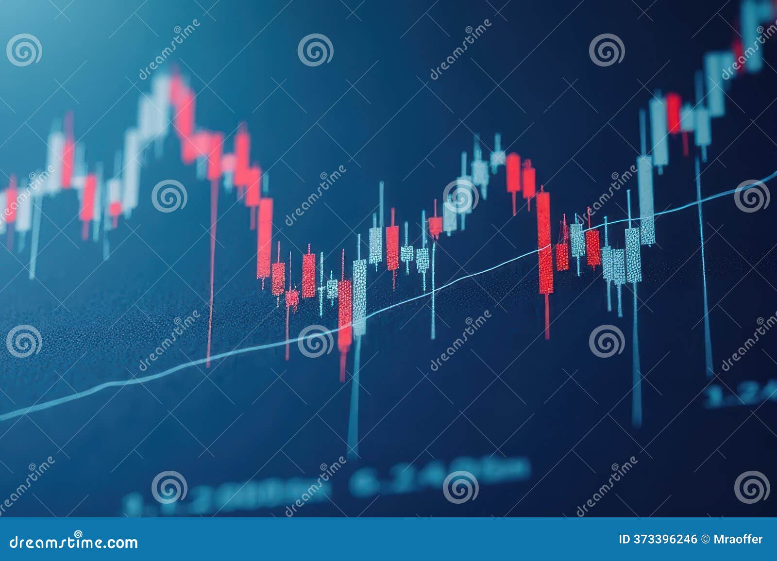 EMA Line Crossovers And Their Impact On Financial Charts Royalty-Free ...