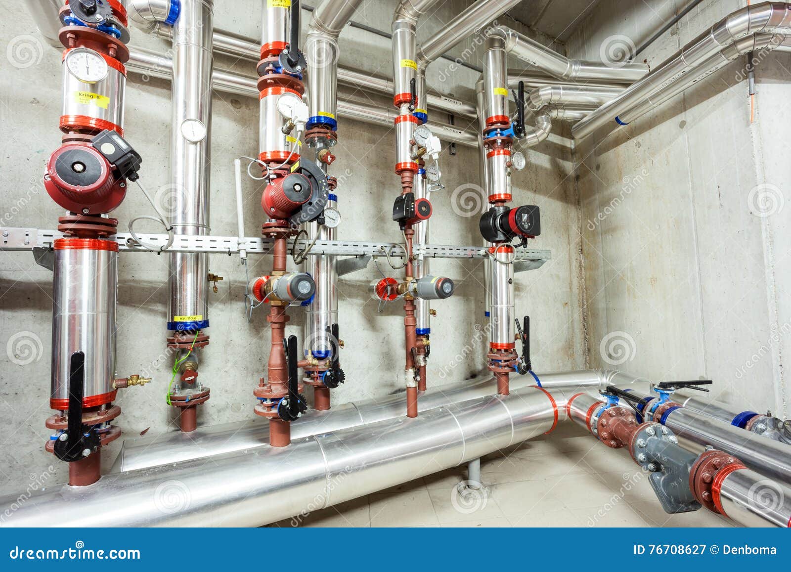 The technical area stock image. Image of equipment, pipeline - 76708627