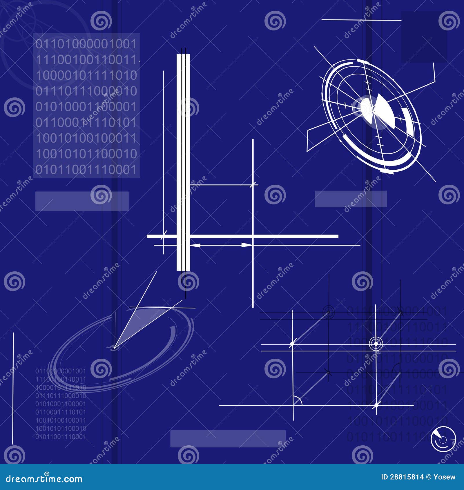 Technical background stock illustration. Illustration of concept - 28815814