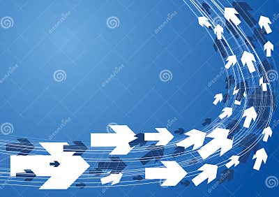 Technical Background on Blue Stock Vector - Illustration of cover, line ...