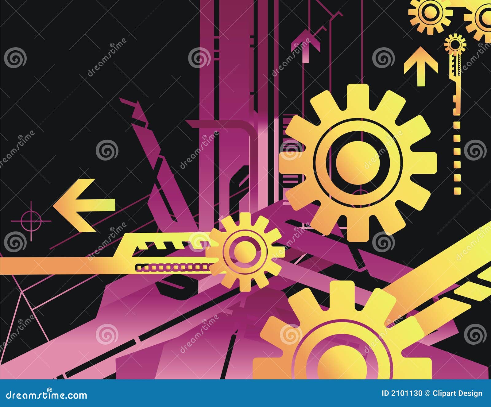 Technical Background Series Stock Vector - Illustration of wallpaper ...