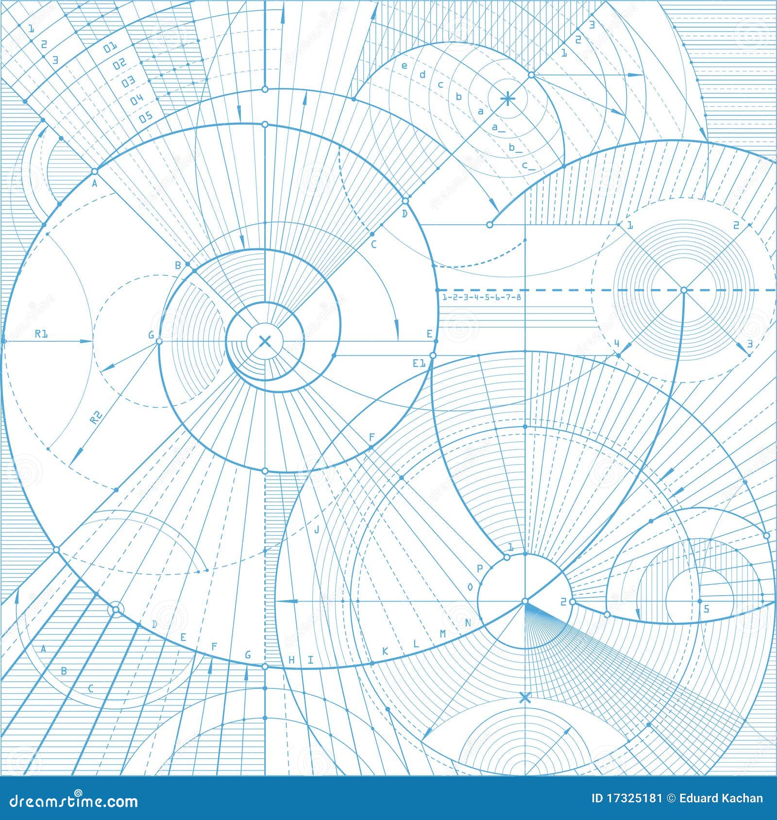 Technical backgroundb stock vector. Illustration of construct - 17325181