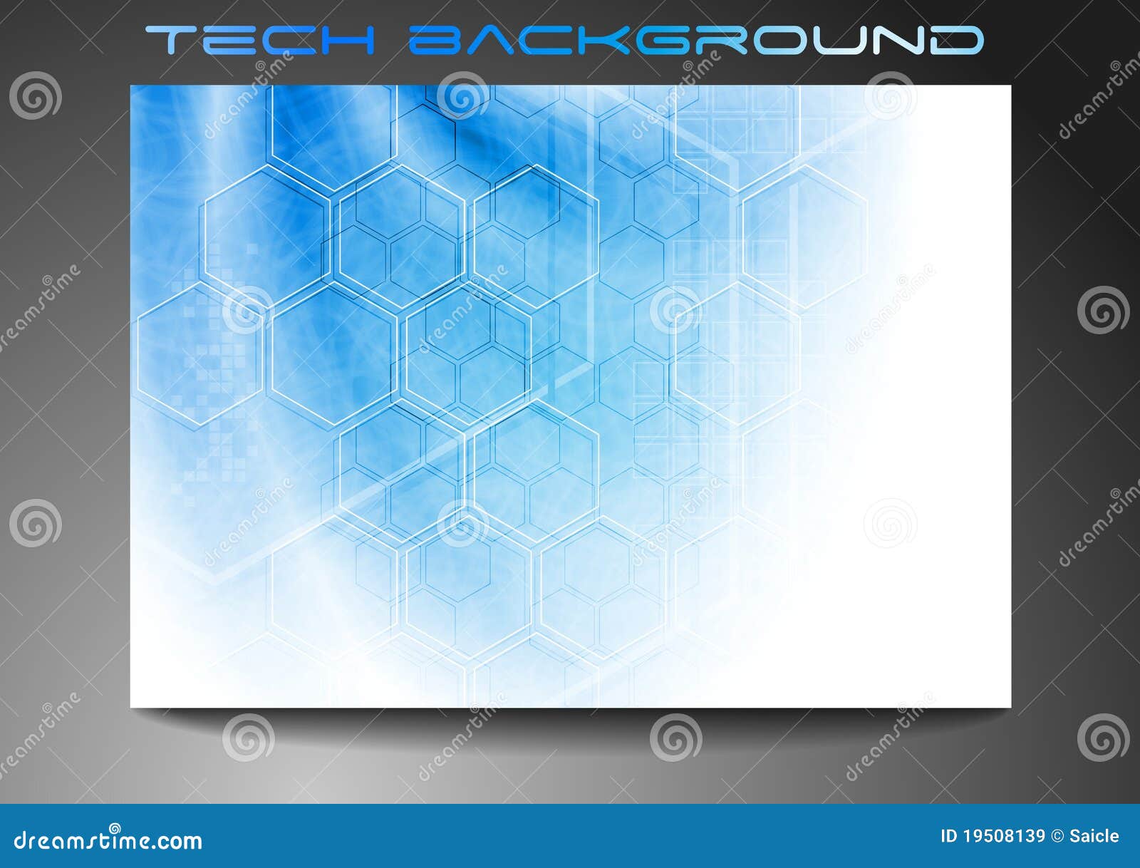 Technical blue backdrop stock vector. Illustration of color - 19508139