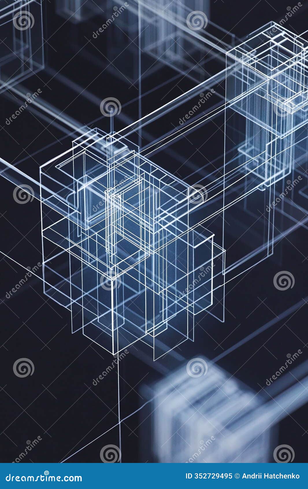 Technical Blueprint Showing the Computational Design Process for 3D Printed Building Components ...