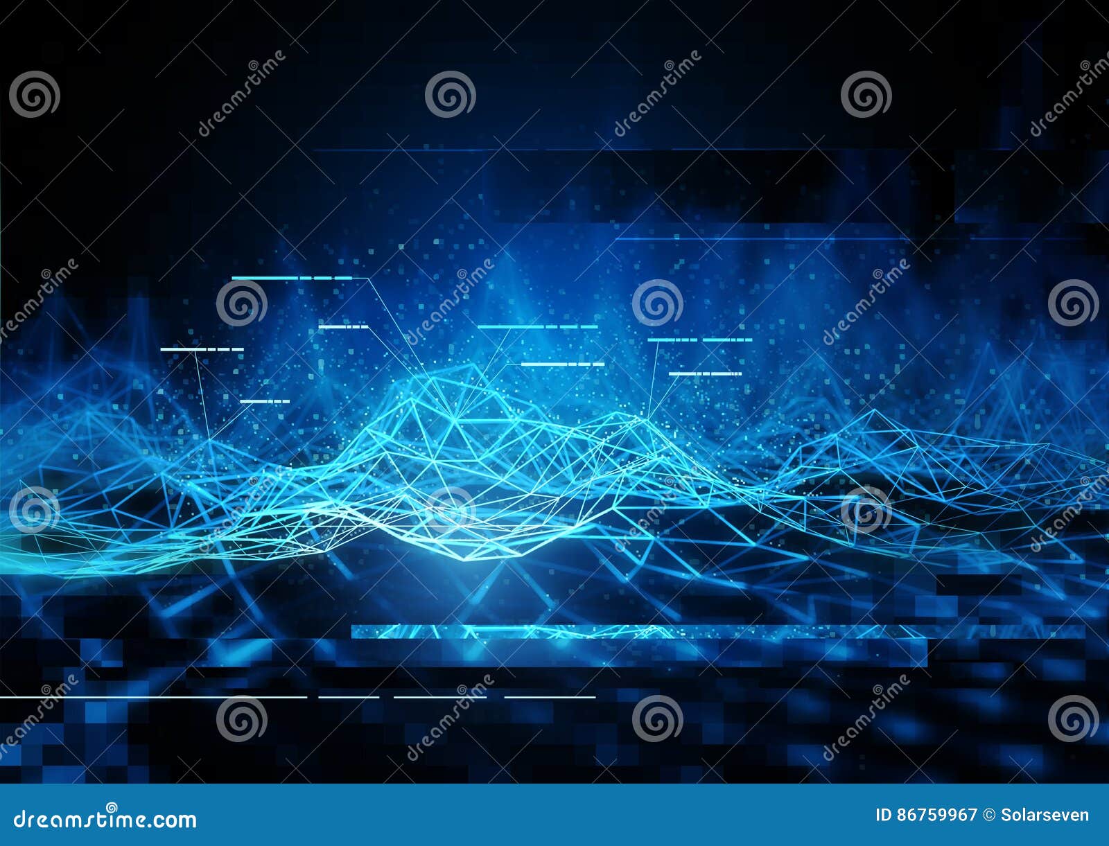 Technical Data Communication Stock Illustration - Illustration of ...