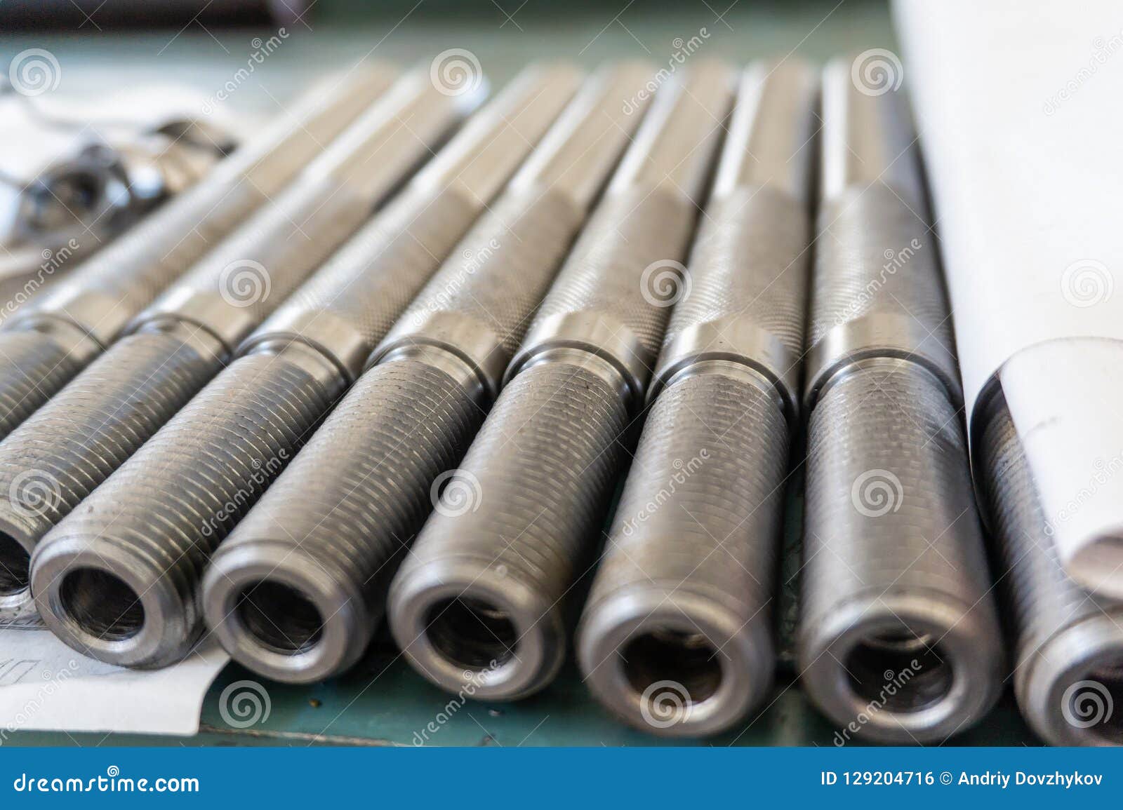 Technical Details with a Threaded Connection, after Turning are on the ...