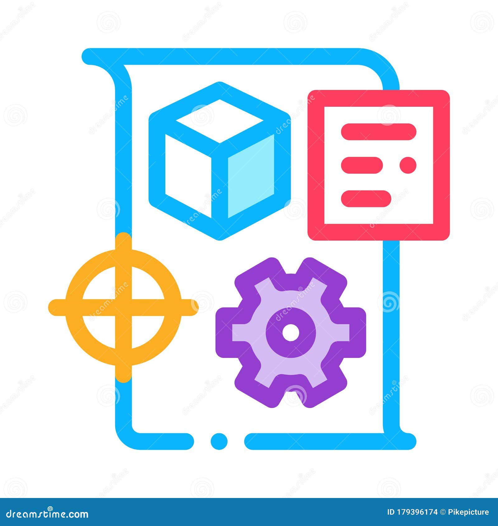 Technical Dispatch Icon Vector Outline Illustration Stock Vector ...