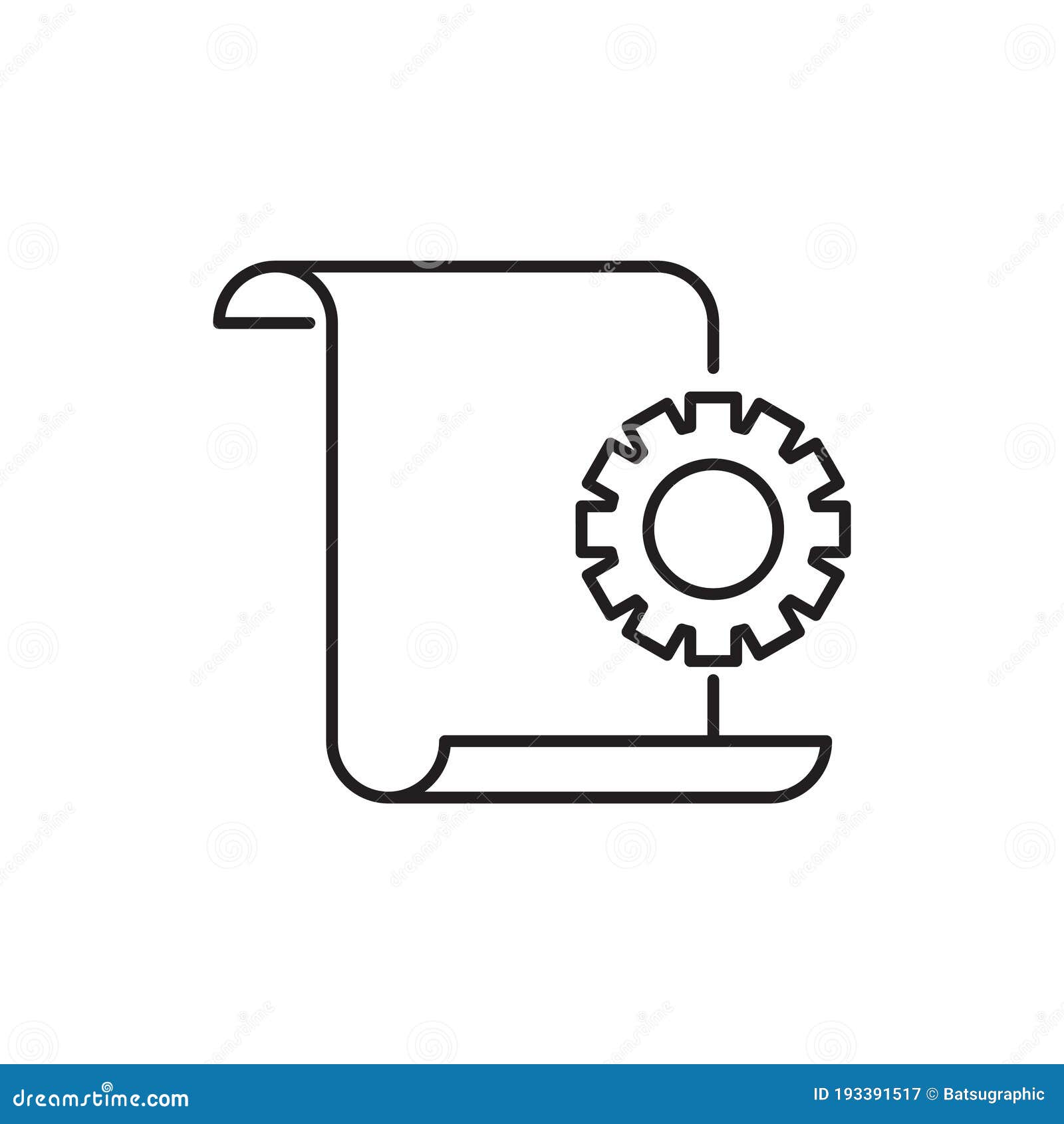 Technical Documentation Vector Icon Logo Design Stock Vector ...
