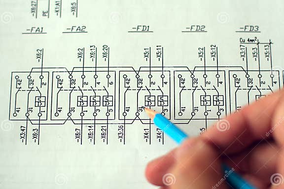 Technical draft stock photo. Image of plot, circuitry - 3068532