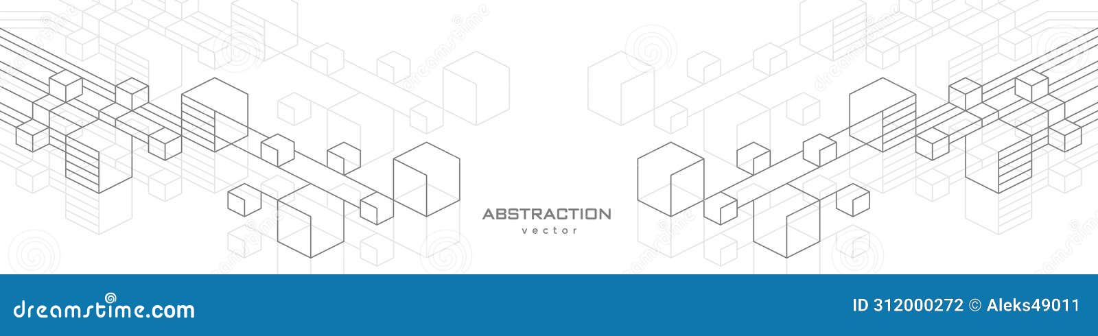 Technical Drawing Background . Geometric Lines and Squares. Technology ...