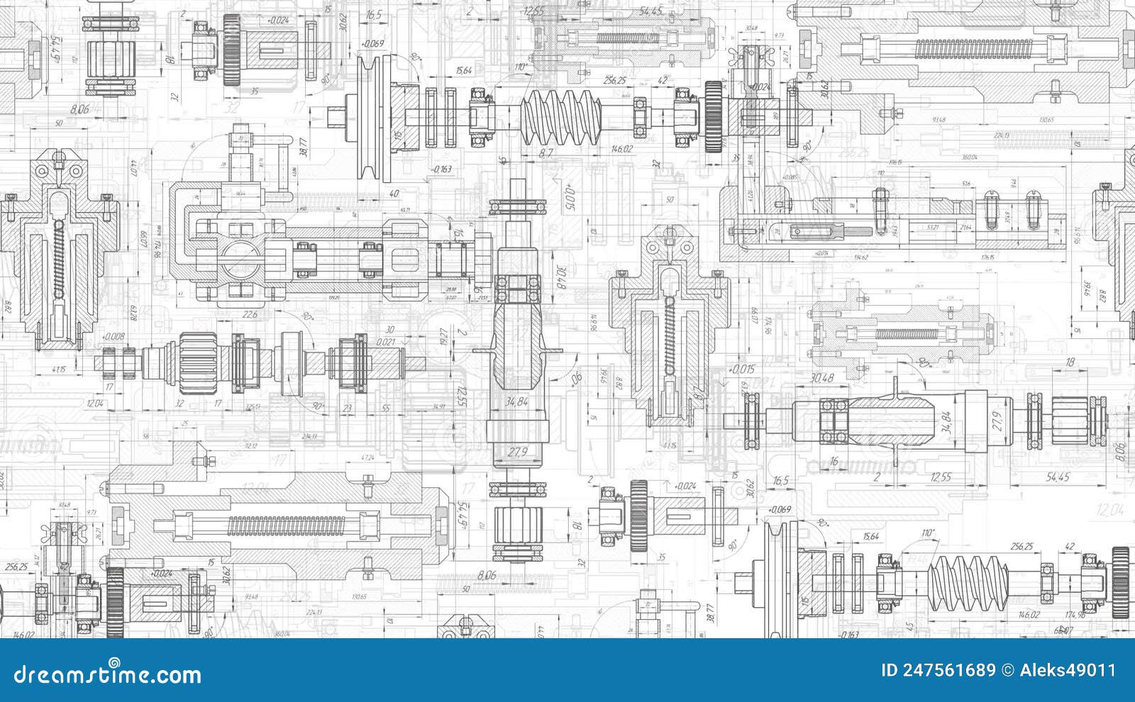 Technical Drawing Background .Mechanical Engineering Background ...