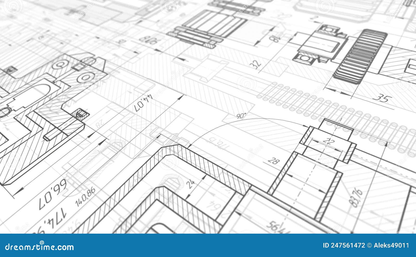 Technical Drawing Background .Mechanical Engineering Background ...