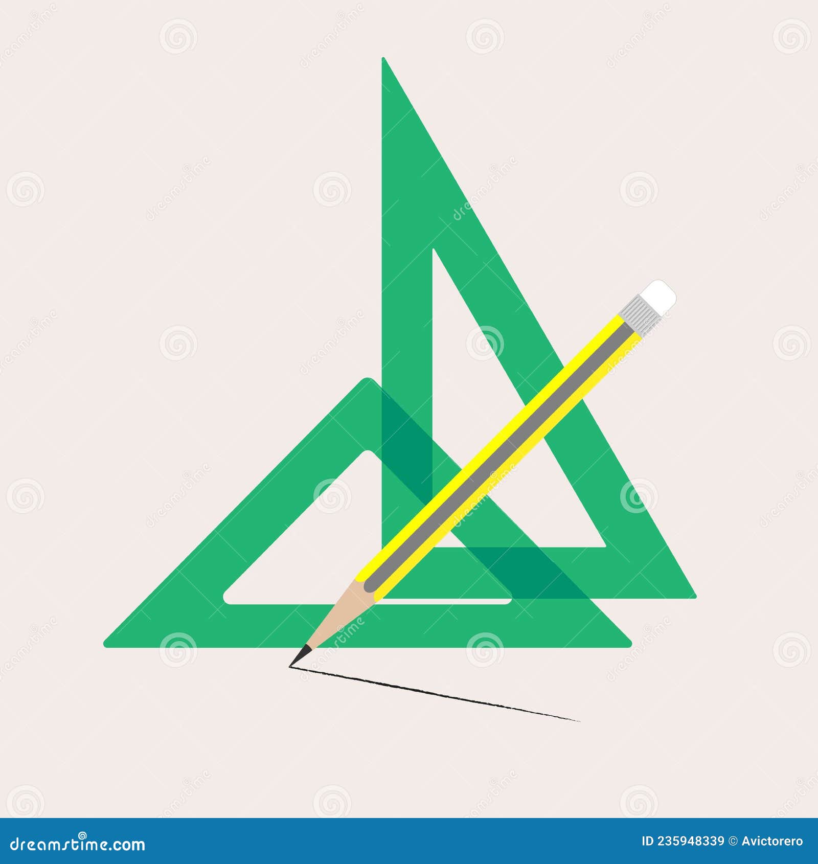 Technical drawing concept stock vector. Illustration of construction ...