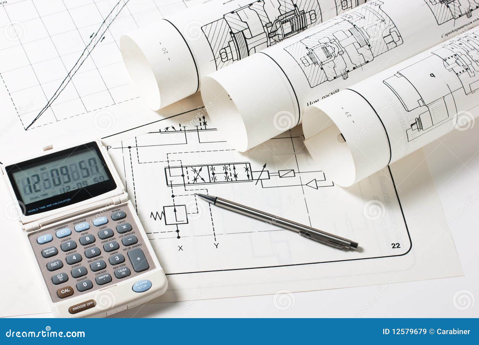 Technical Drawings Stock Image | CartoonDealer.com #12579679