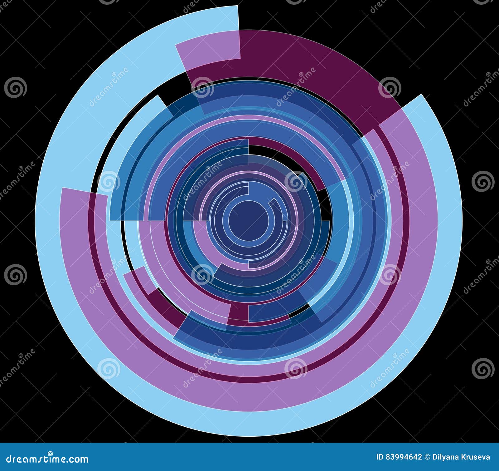 Technical element stock illustration. Illustration of bright - 83994642