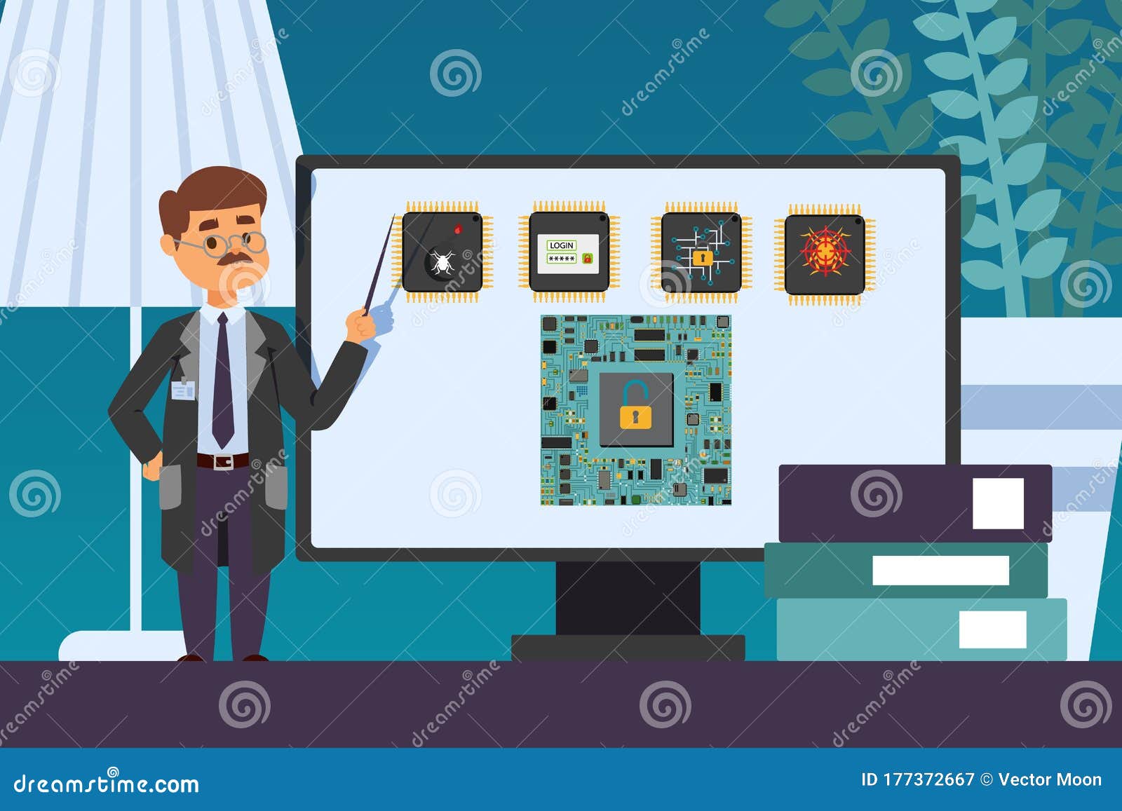 Cyber Engineer Builds Exoskeleton In Lab Stock Photo | CartoonDealer ...