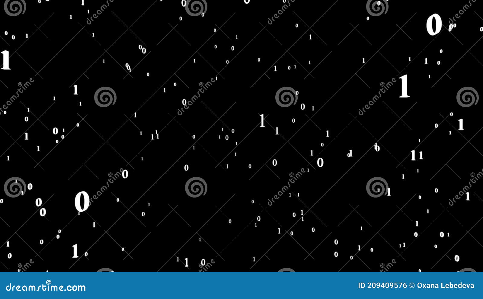 Technical Environment Programming, Binary Code in the Future. Modern Technology Hex Code Concept ...