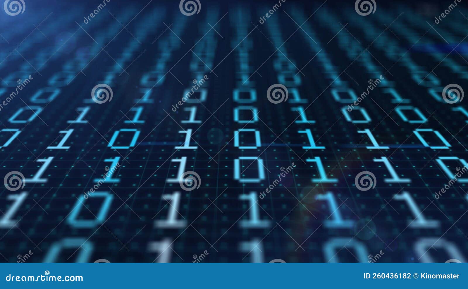 Technical Environment Programming, Binary Code in the Future. Modern Technology Hex Code Concept ...