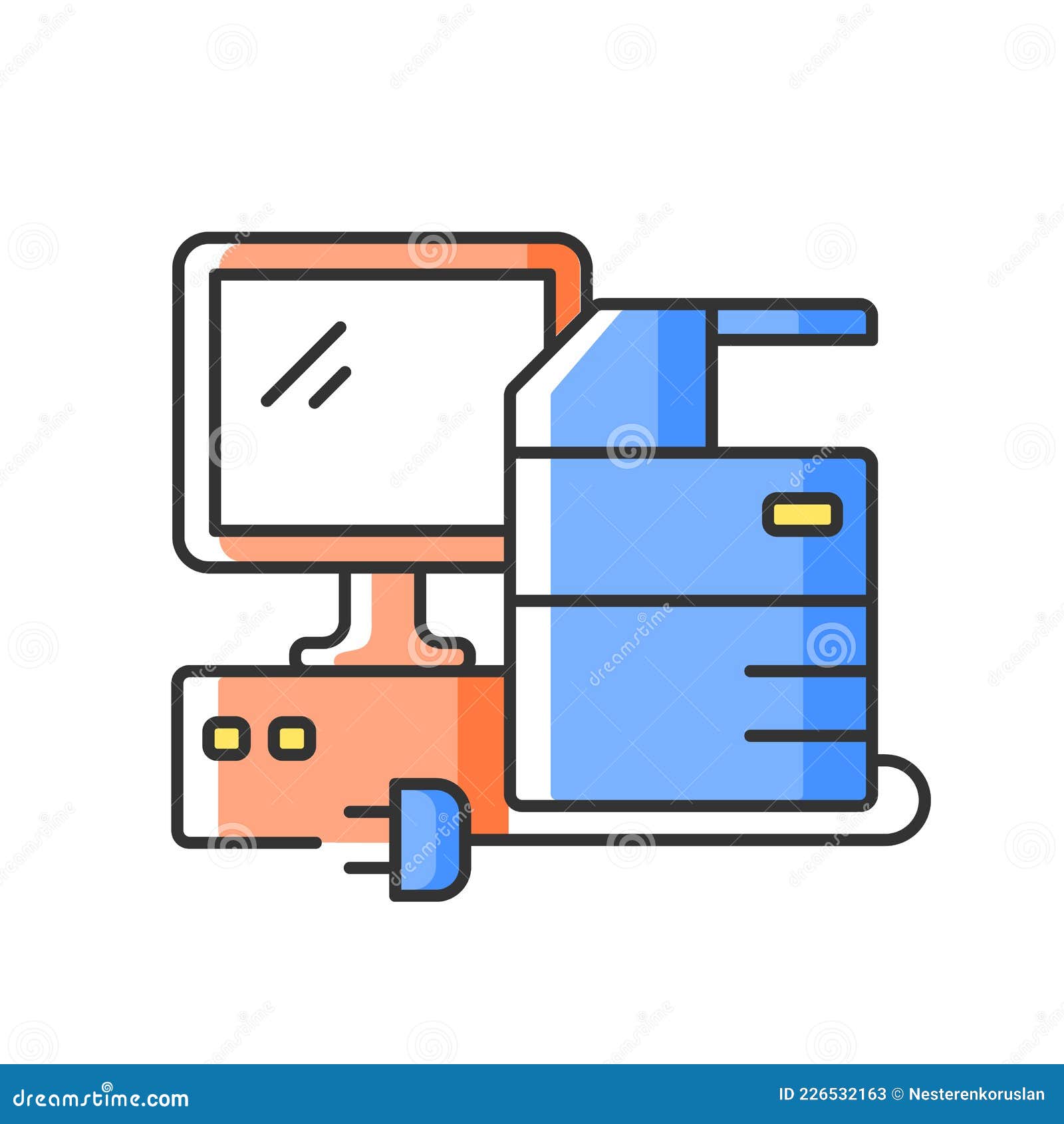 Mainframe Computer Icon