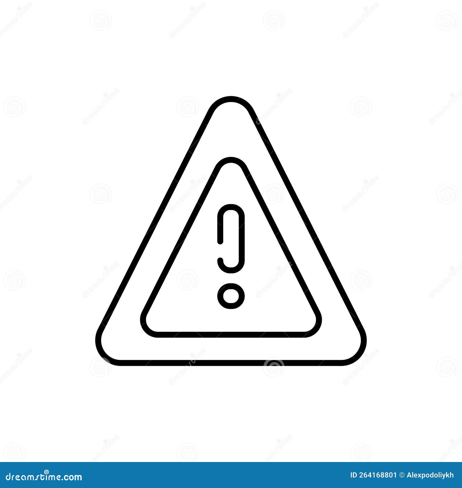 Technical Error Color Line Icon. Website Banner Stock Vector ...